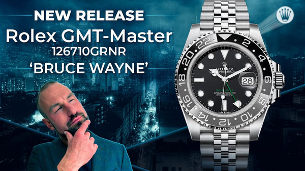 Rolex GMT-Master II 126710GRNR 'Bruce Wayne' – OfficialWatches