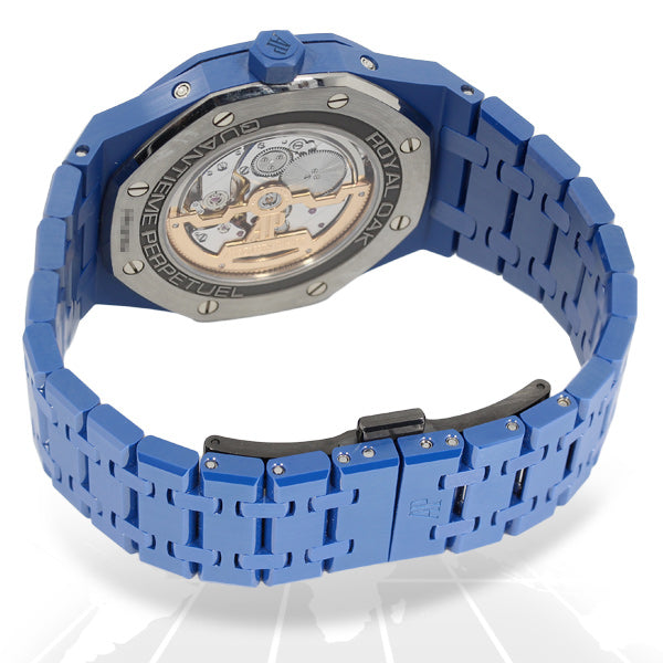 Audemars Piguet Royal Oak Perpetual Calendar Blue Ceramic 26579CS.OO.1 ...