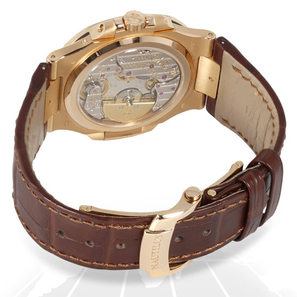 Patek Philippe Nautilus Moon Phase 5712R-001 – OfficialWatches